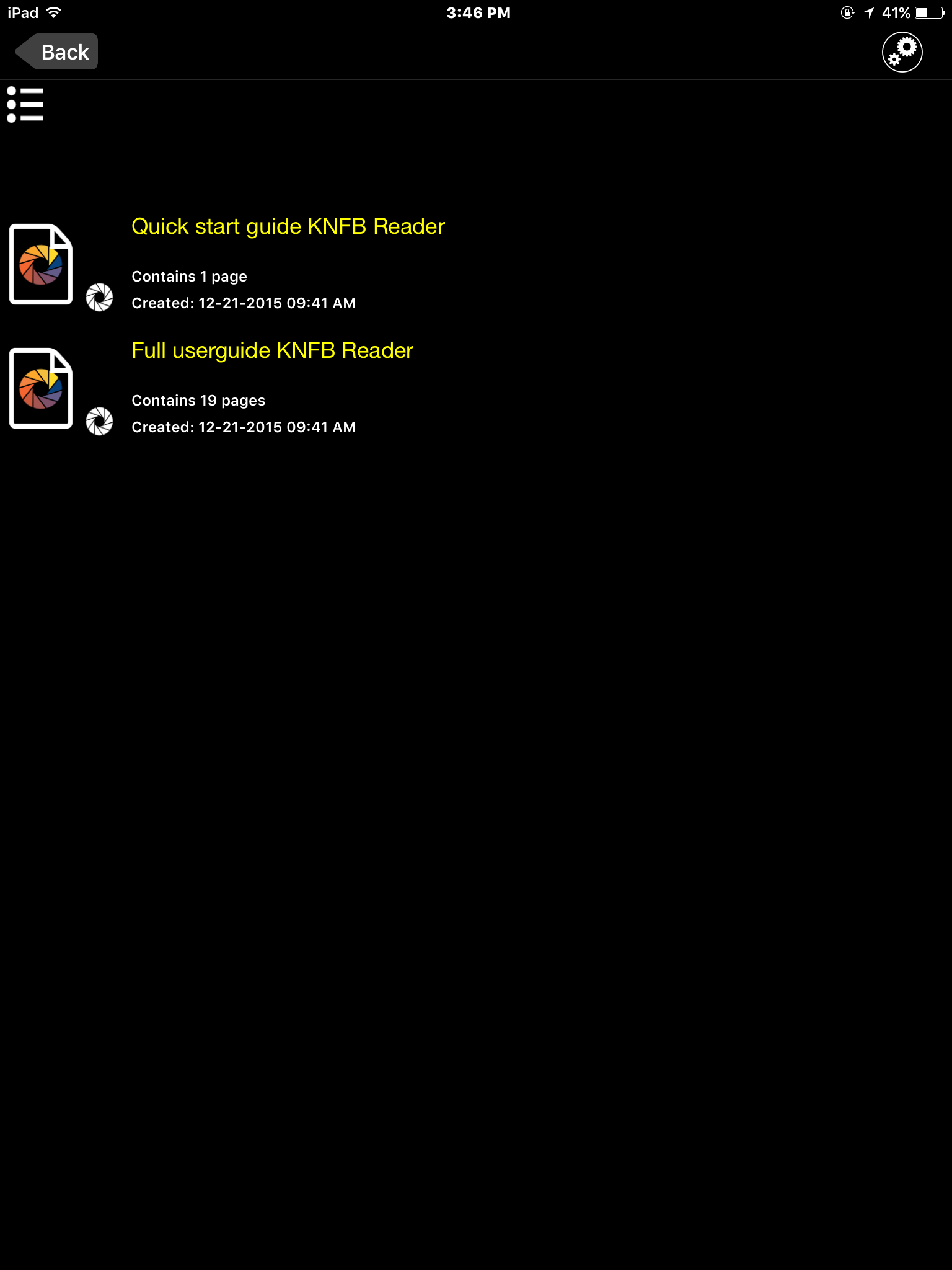 Using knfbReader – Vermont DBVI Training